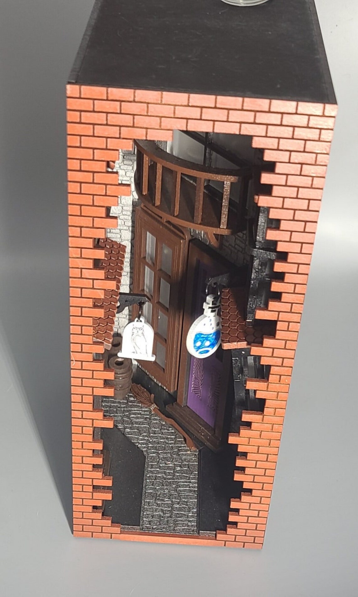 Magic Wizard Alley Book Nook DIY KIT Wood - Etsy