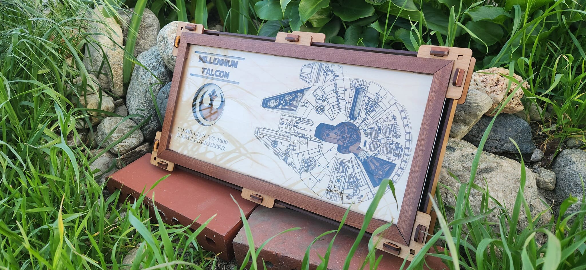 SyFy Space Station Blueprint Art Wall Hanging — Raven's Tree