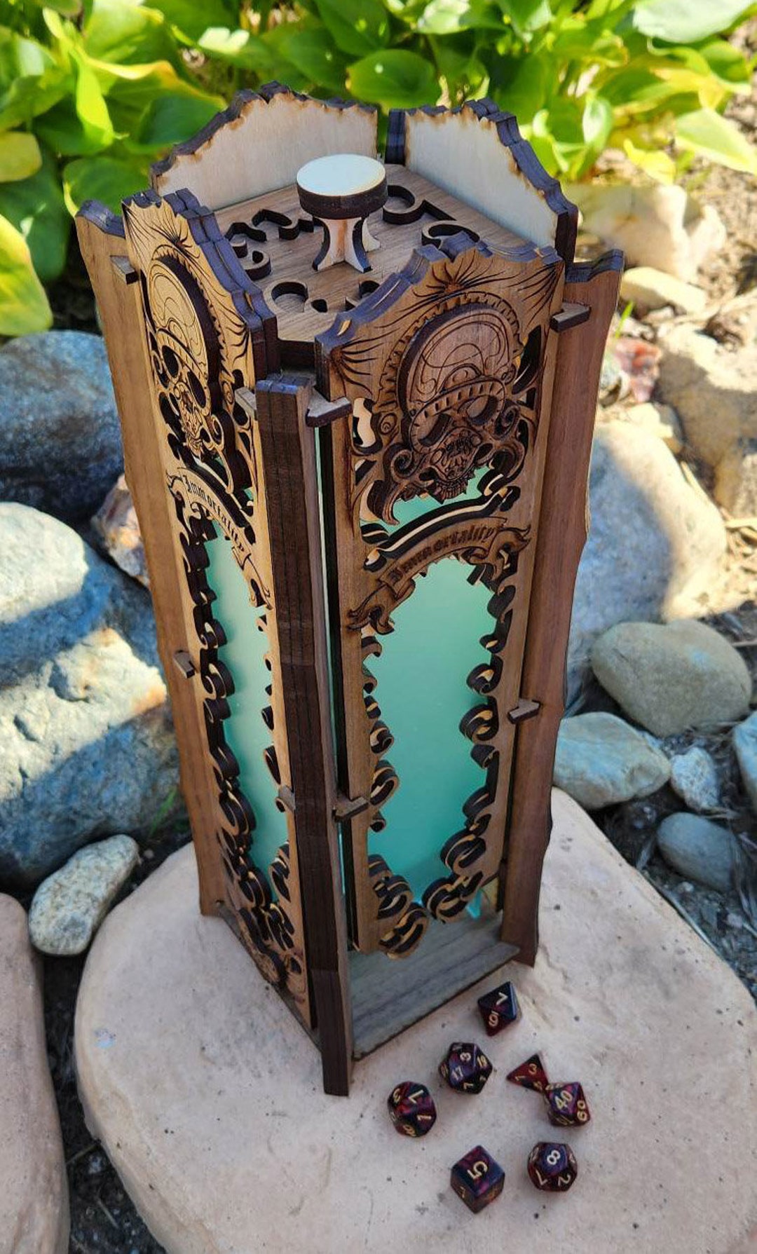 Dnd Ornate Dice Tower for Dungeons and Dragons and Other Games, - Etsy
