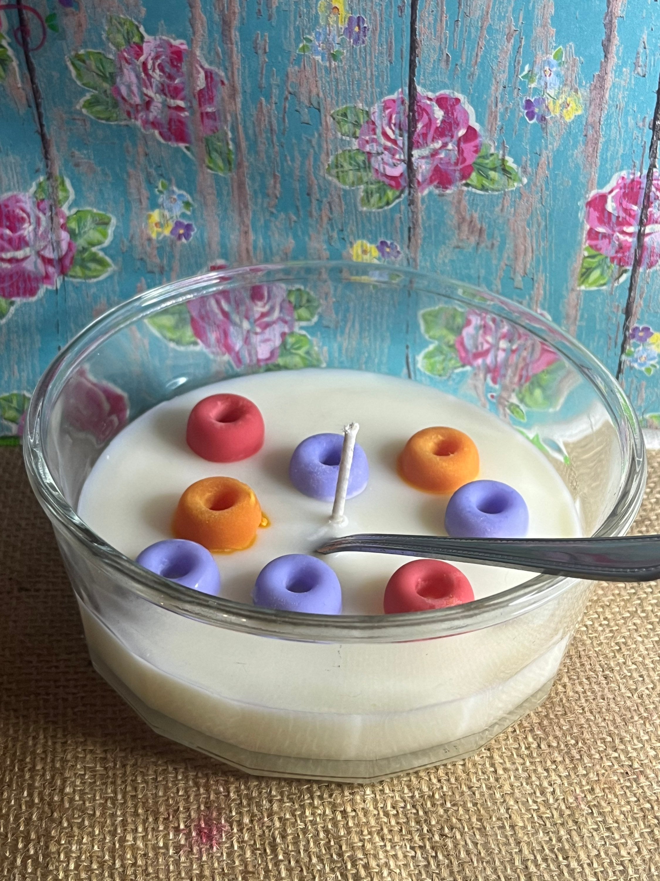 Large Bowl of Froot Loops Candle - Etsy