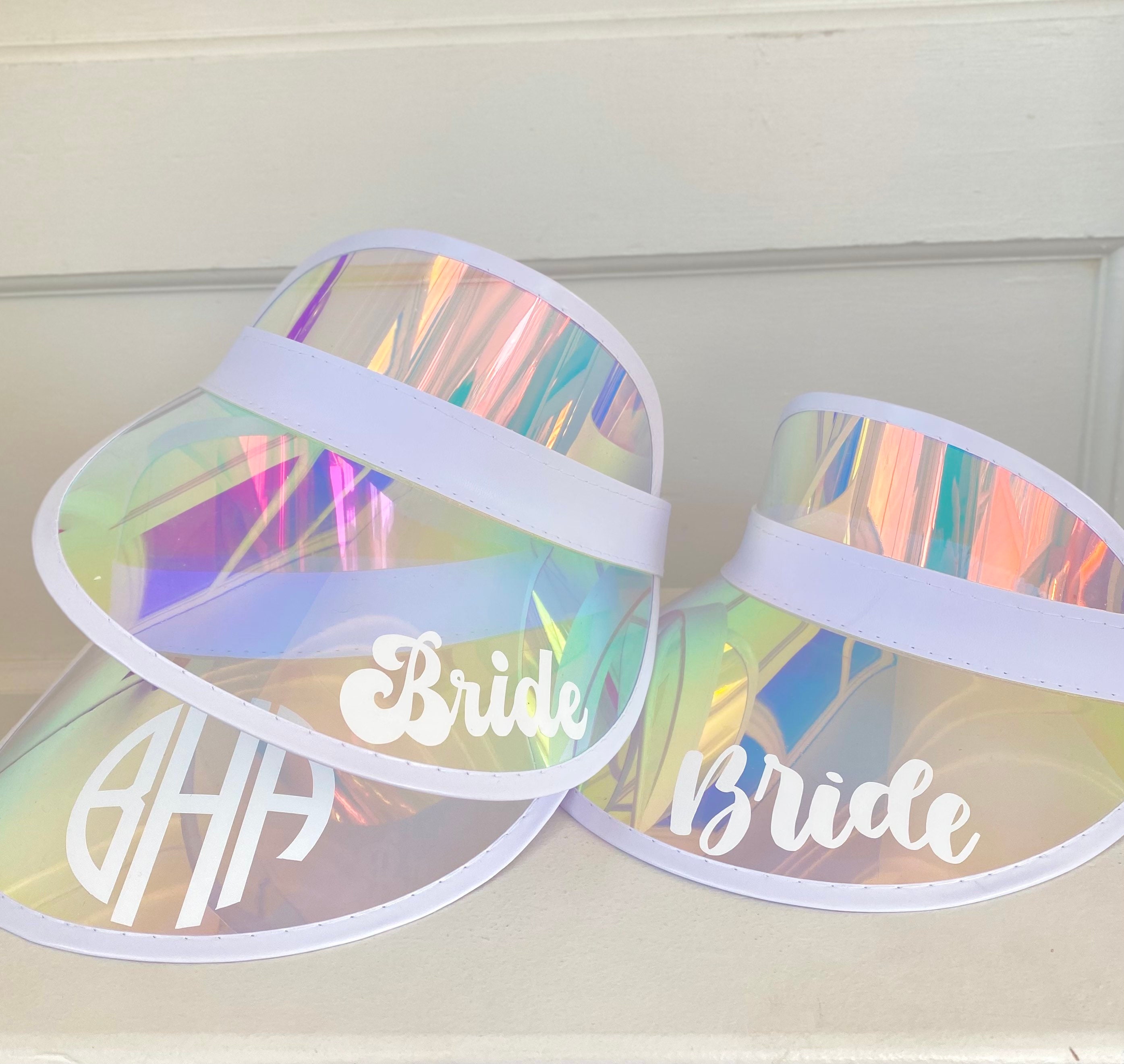 Bachelorette Visors Bride Visor Bachelorette Party Sun Visors - Etsy