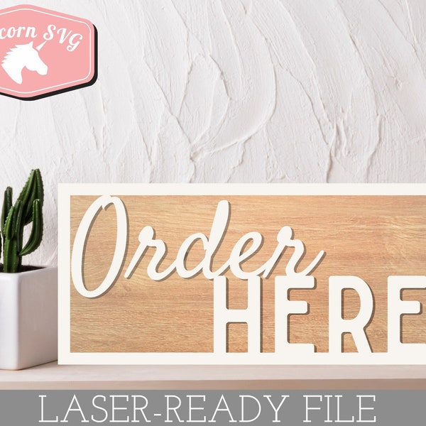 Order Here Sign - Etsy