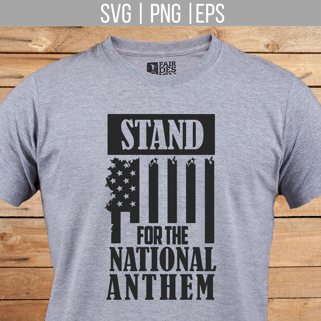 National Anthem Svg Patriotic Svg USA Svg Cricut Cut File 4th of July ...