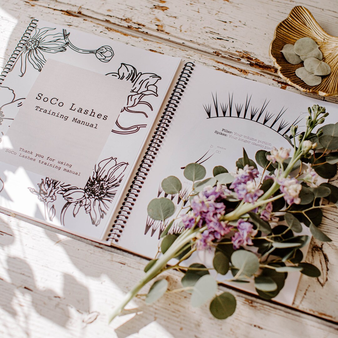 Soco Lashes Training Manual - Etsy