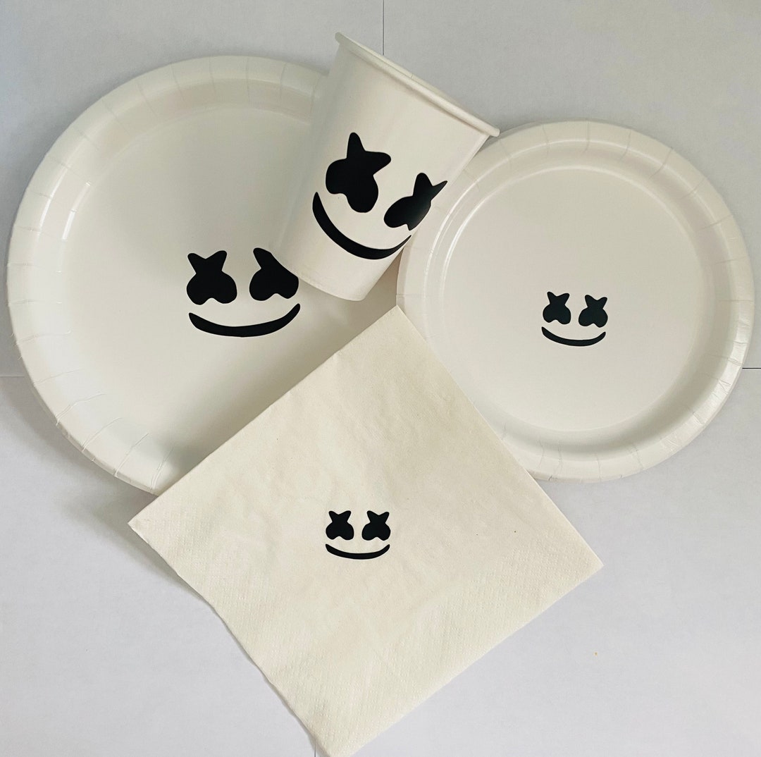 Marshmallow Party Decoration Supply Set, Marshmallow Birthday Party ...
