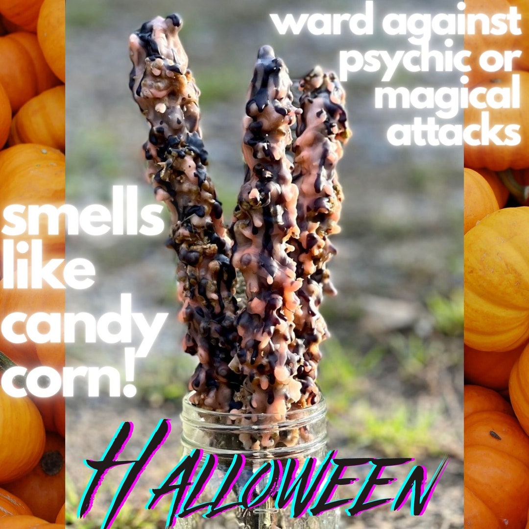 Organic Chamomile Mullein Torch / HALLOWEEN / Witches Candle/ Herbal ...