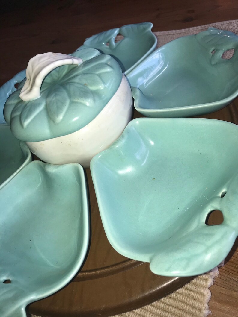 1960’s Vintage Hoenig of California Ceramic Serving Set No 734 - Etsy