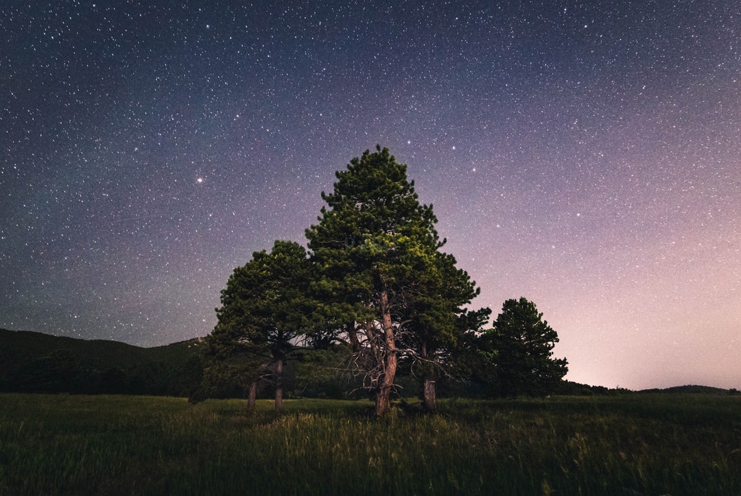 Fine Art Photography Print - Starry Night Over Colorado - Etsy