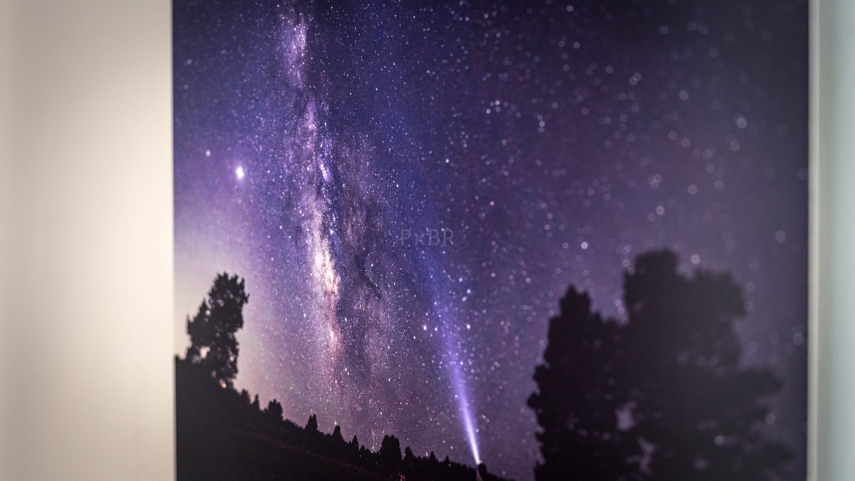 Fine Art Photography Print - Light Beams Into Milky Way Over Colorado ...