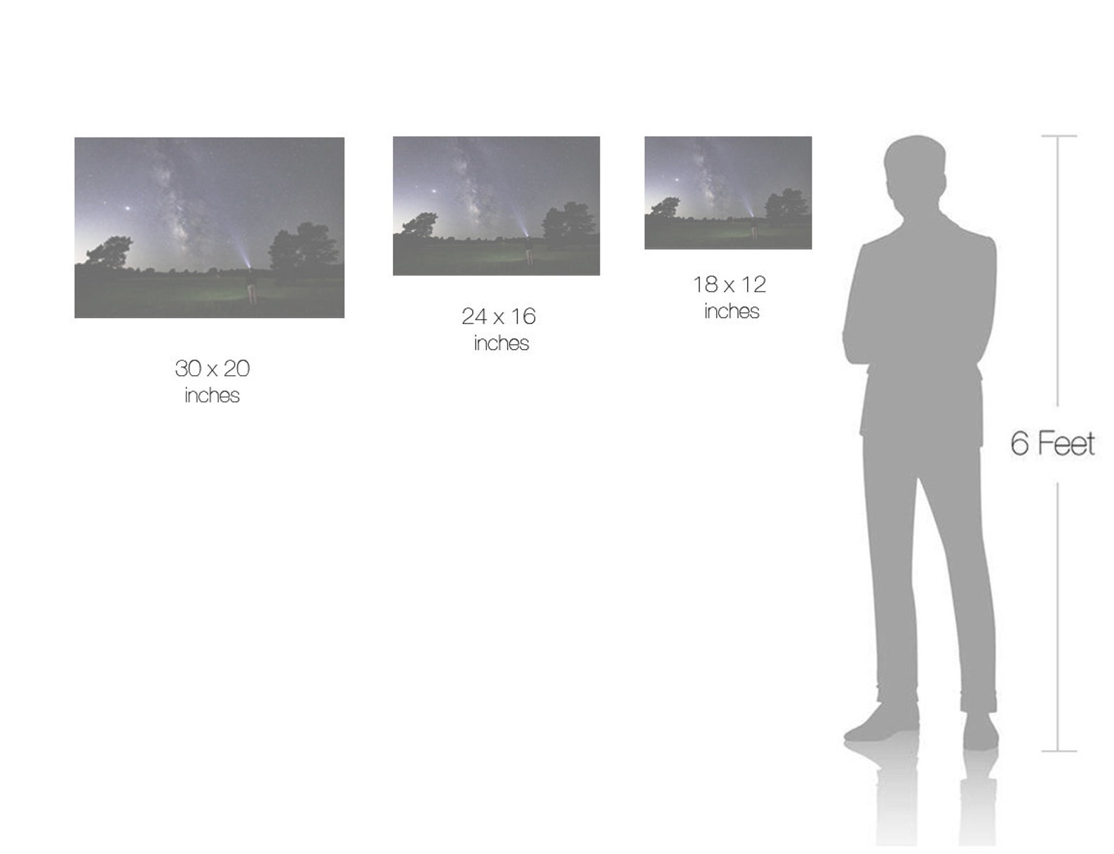 Fine Art Photography Print - Light Beams Into Milky Way Over Colorado ...