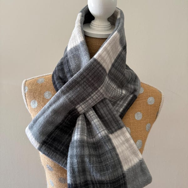 Fleece Keyhole Scarf - Etsy