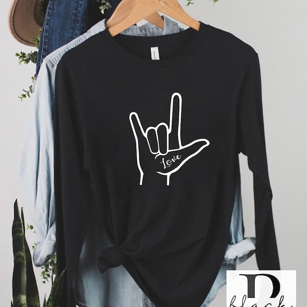 Love Sign Language - Etsy