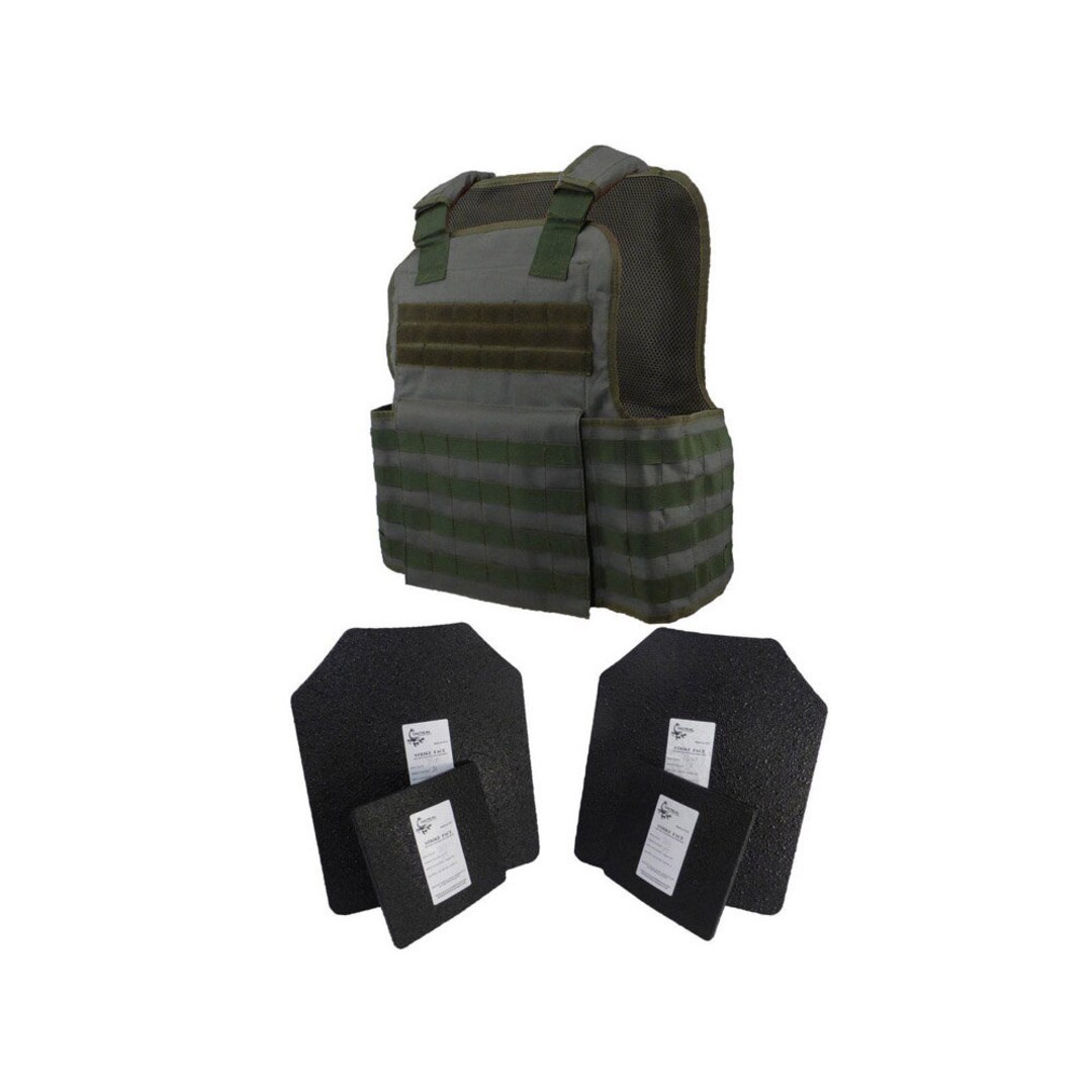 Tactical Scorpion Gear Green Muircat Molle Vest Level III+ or Level III ...