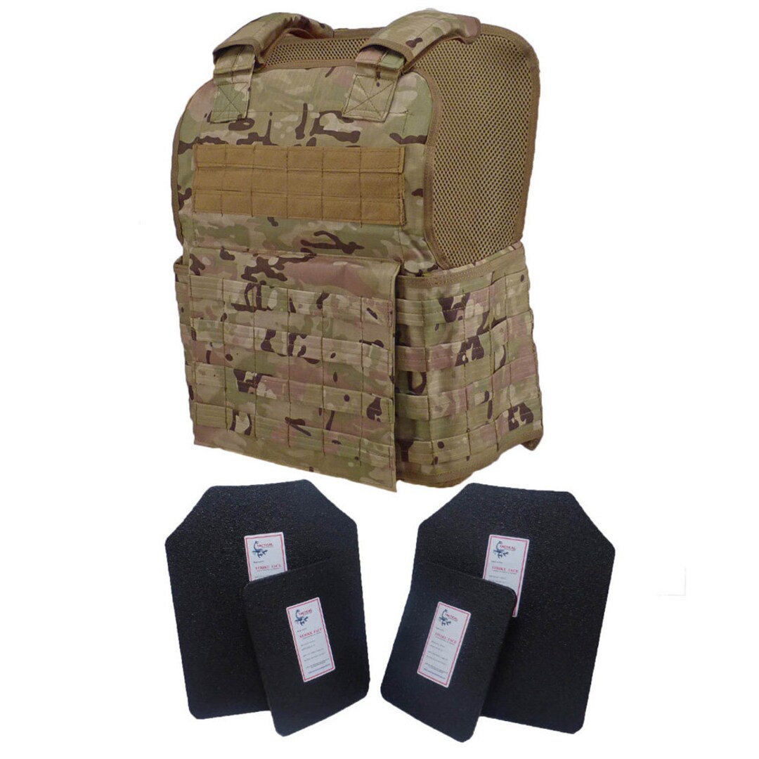 Tactical Scorpion Gear Multicam Muircat Molle 11x14 Vest Level III+ or ...