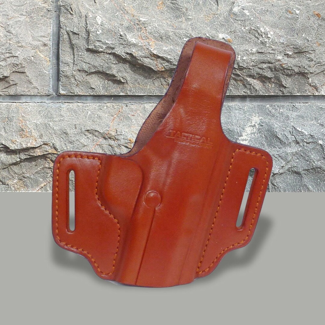 Tactical Scorpion Gear - Universal Leather Holster 1911 2 Slot Brown - Etsy