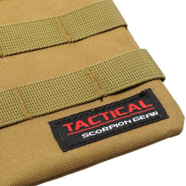 Tactical Scorpion Gear MOLLE Abdominal Armor Panel Pouch AR500 Color ...