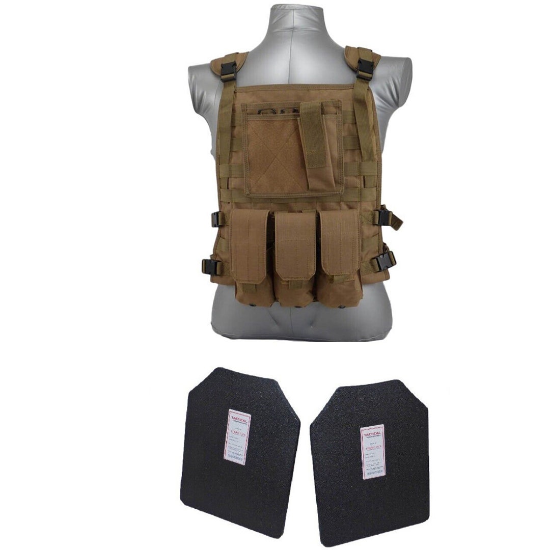 Tactical Scorpion Gear Body Armor Wildcat Carrier + Level IIIA Hard ...