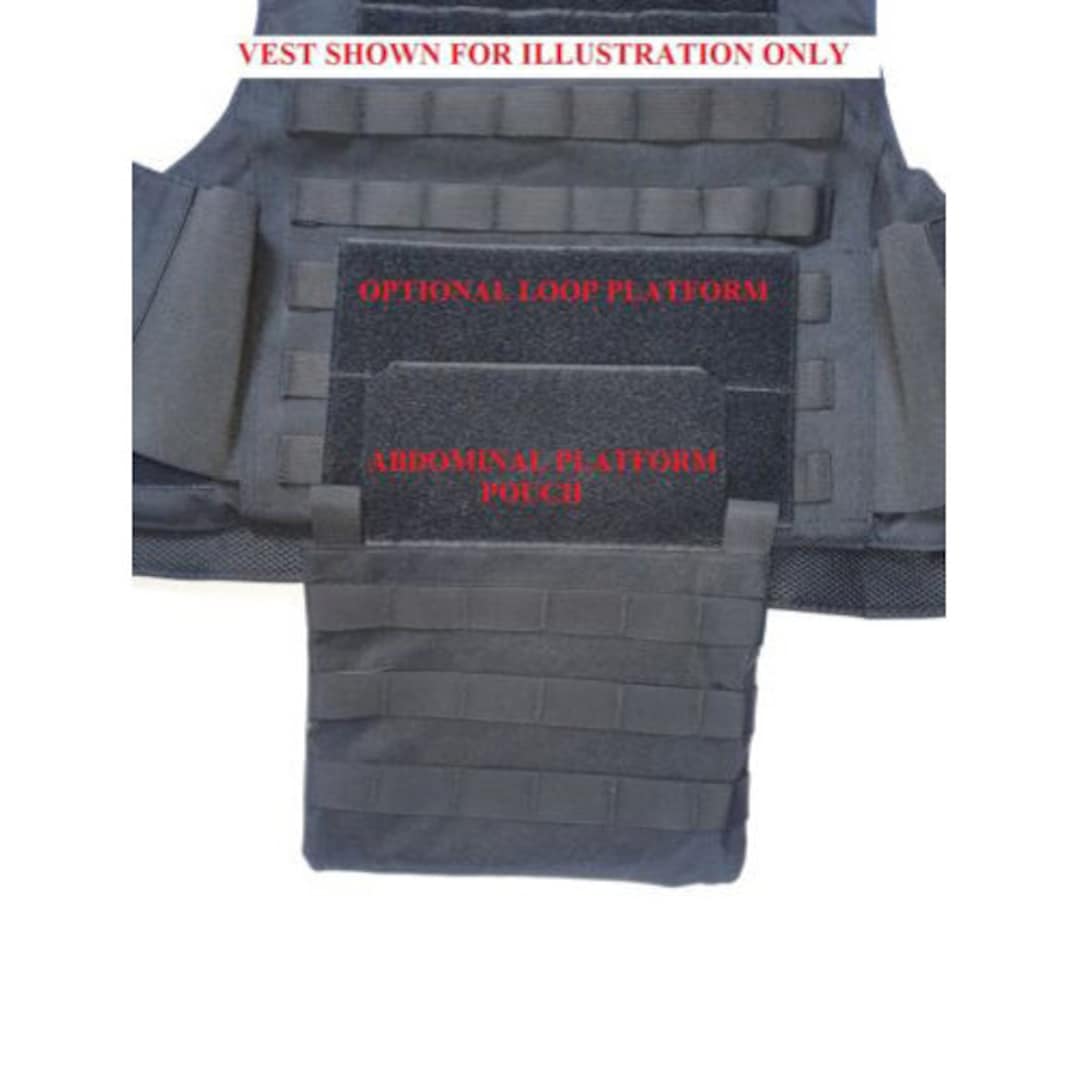 Tactical Scorpion Gear MOLLE Abdominal Armor Panel Pouch AR500 - Color ...