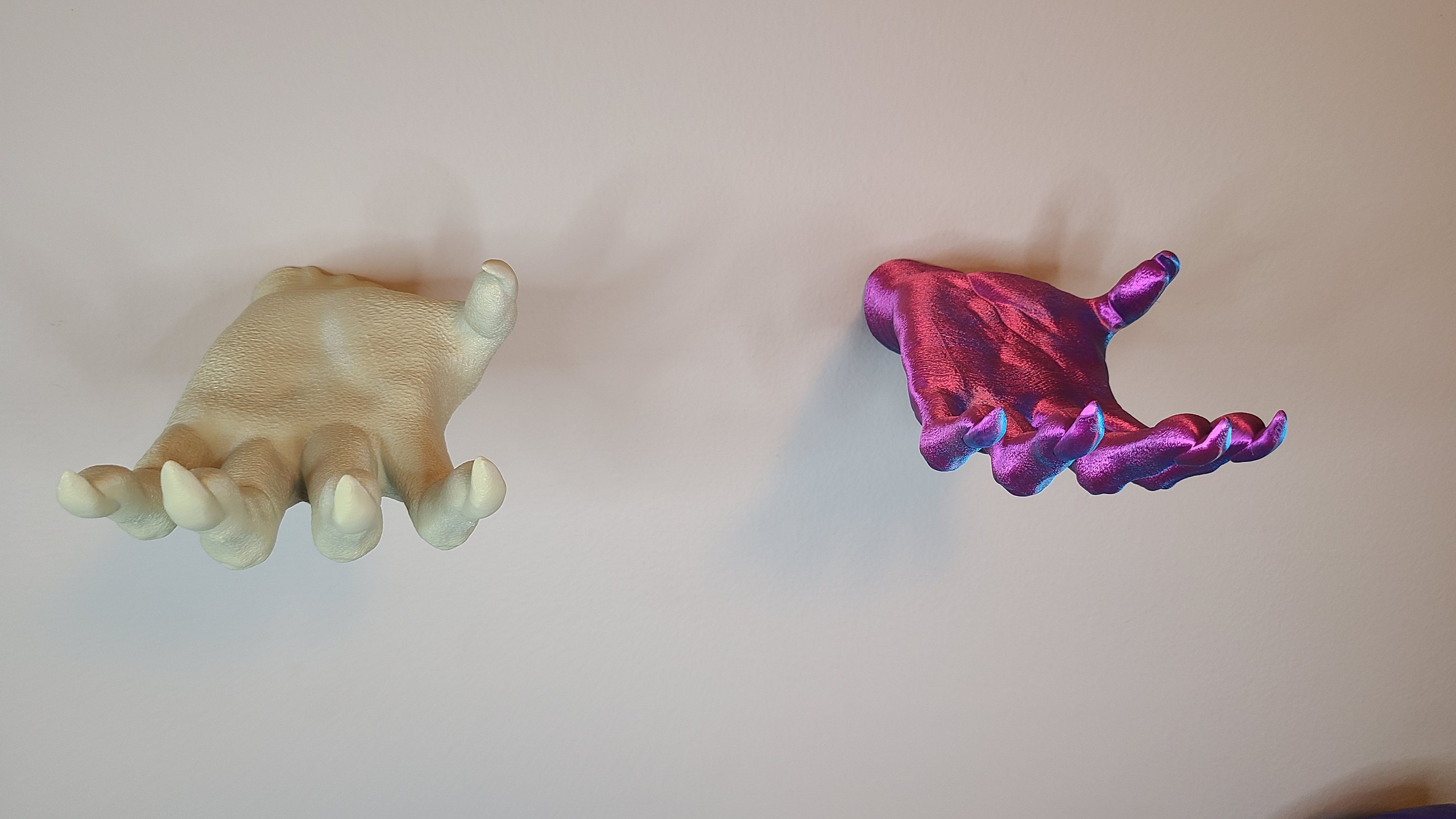 Demon Hand Wall Art, Hand on A Wall Art, Demon Hand Wall Decor, Spooky ...