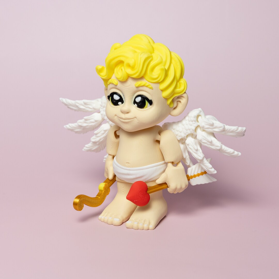 Cupid Angel Figurine, Cupid Figurine, Cupid Gift, Love Arrow Figurine ...