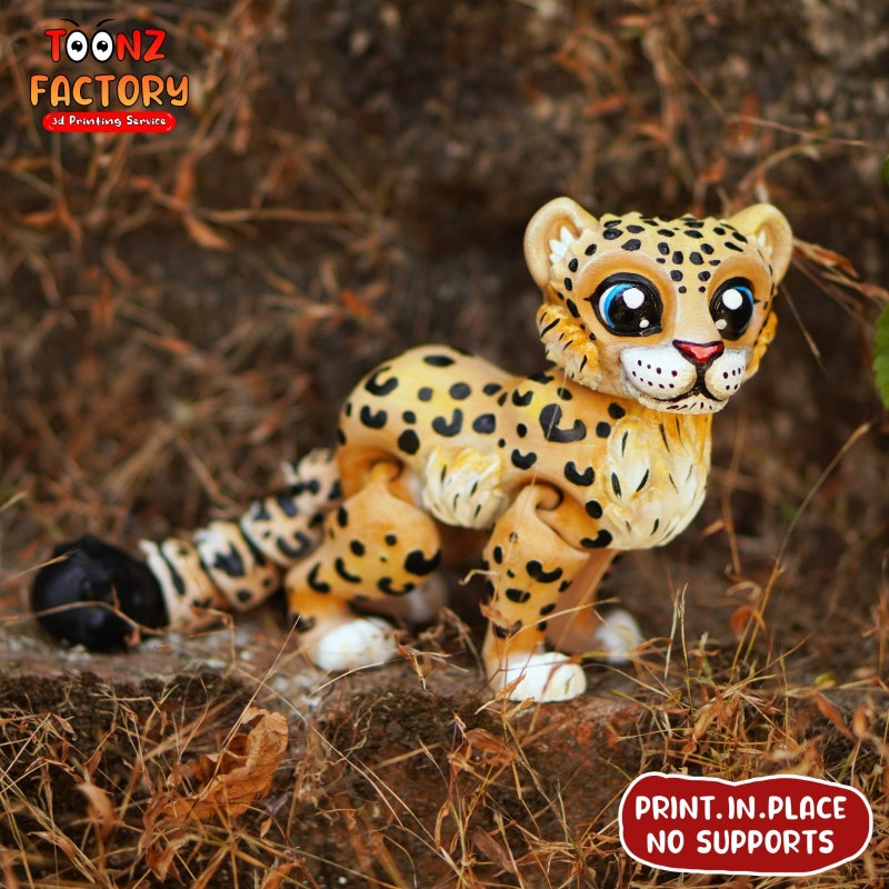 Leopard Figurine - Etsy