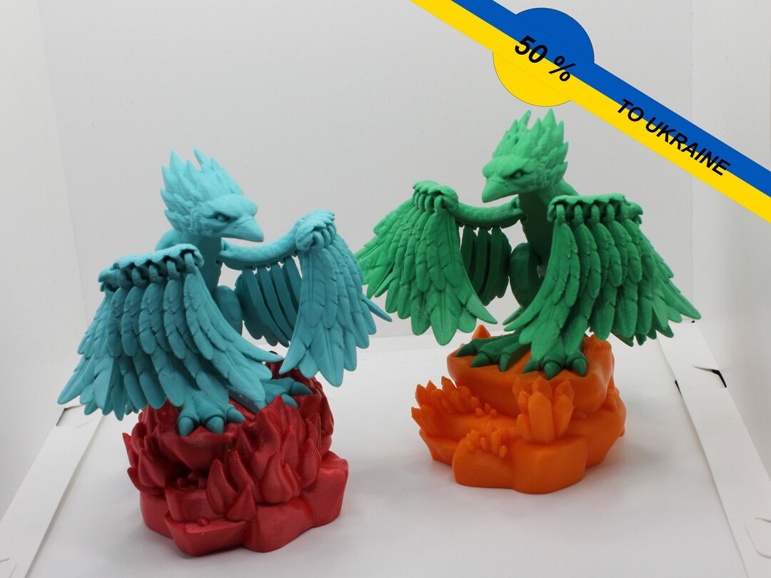 Phoenix Figurine, Phoenix Gift, Bird Figurine, Phoenix Sculpture ...