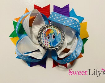 Hair Bow Bottle Cap | Etsy