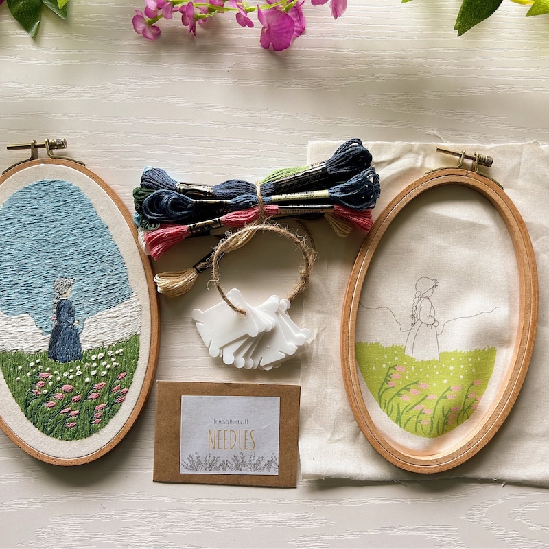 Ghibli Embroidery - Etsy