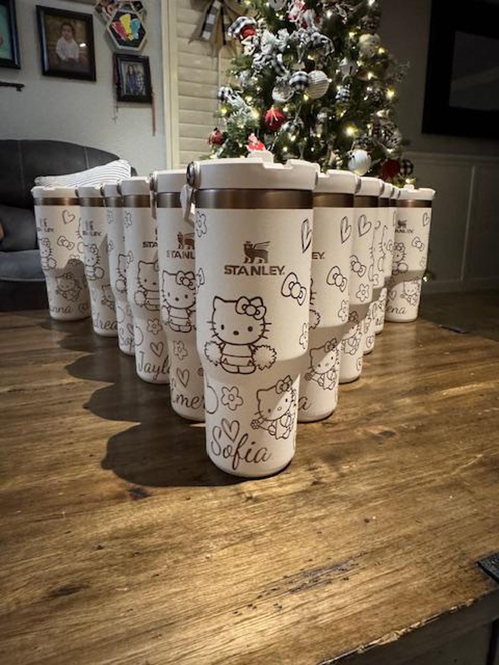 Laser Engraved Tumbler/ Hello / Kitty/ Cats / Girly/ Pink/ 40 Oz ...