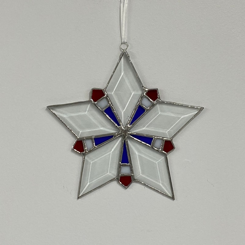 Beveled Snowflake - Etsy
