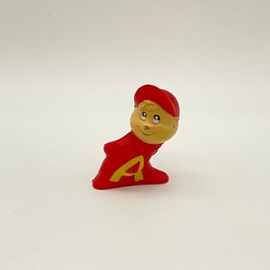 Vintage 80s Alvin and the Chipmunks Alvin Pencil Topper Figurine- the ...