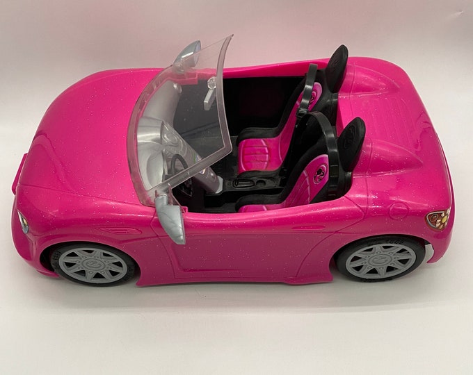 2013 Mattel Barbie Glam Convertible Pink/black Sports Car - Etsy