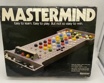 Vintage 1981 Mastermind Board Game by Pressman - Etsy
