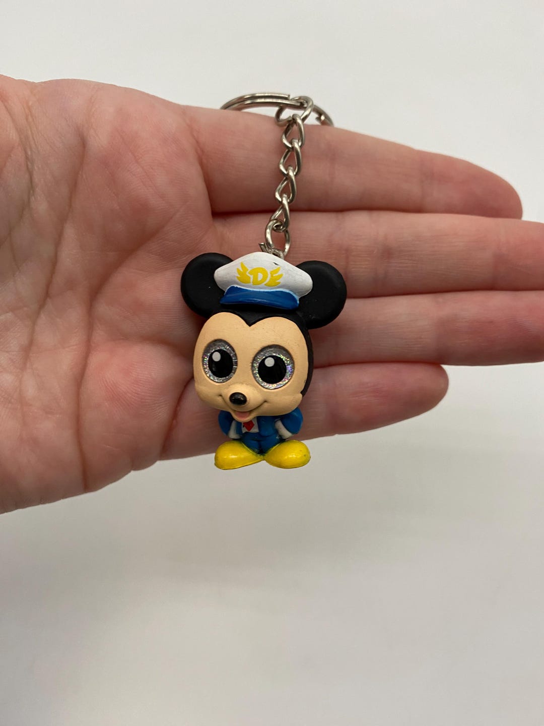 Vintage Minnie Mouse Boat Keychain – Upcycled Retro Toy Figure ...