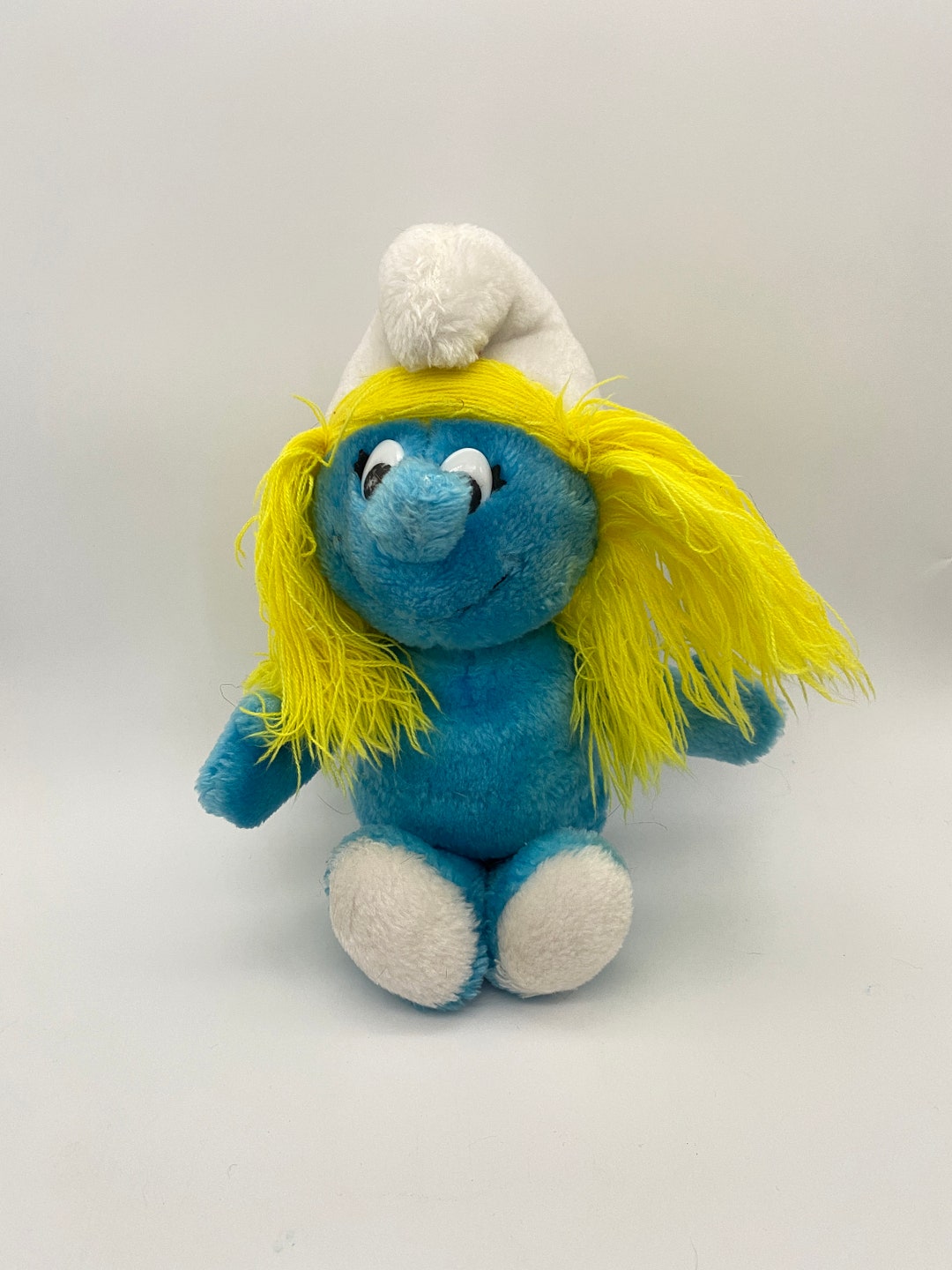 Vintage Smurfette Plush the Smurfs Stuffed Animal - Etsy