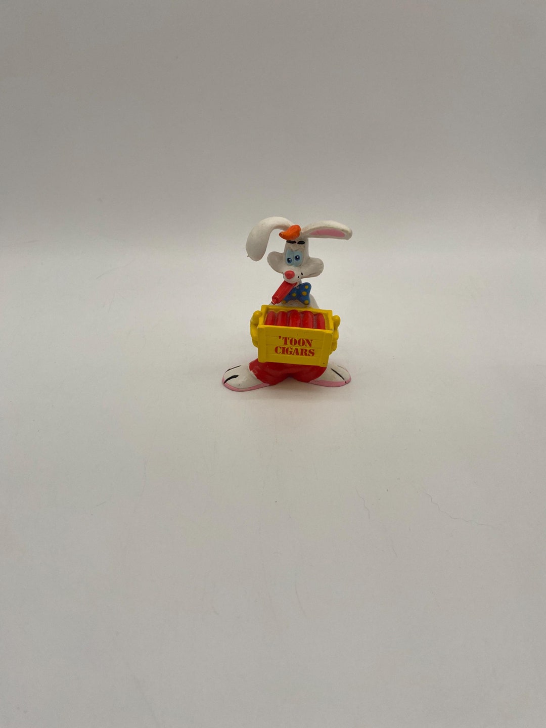 1987 Disney Who Framed Roger Rabbit 'toon Cigars Figurine Toy - Etsy
