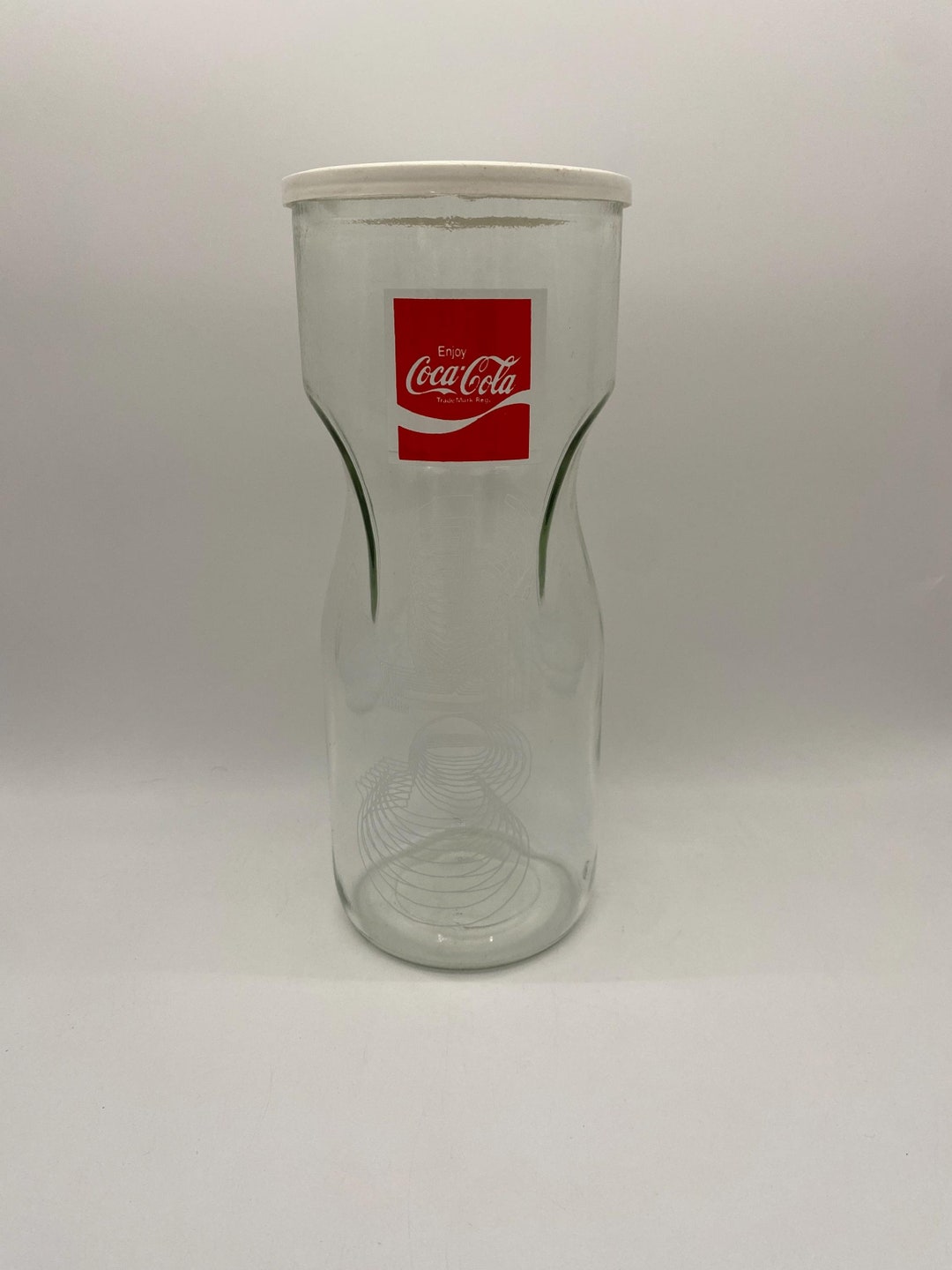 Vintage Coca-cola Glass Carafe: Retro Collectible Coke Bottle Pitcher ...