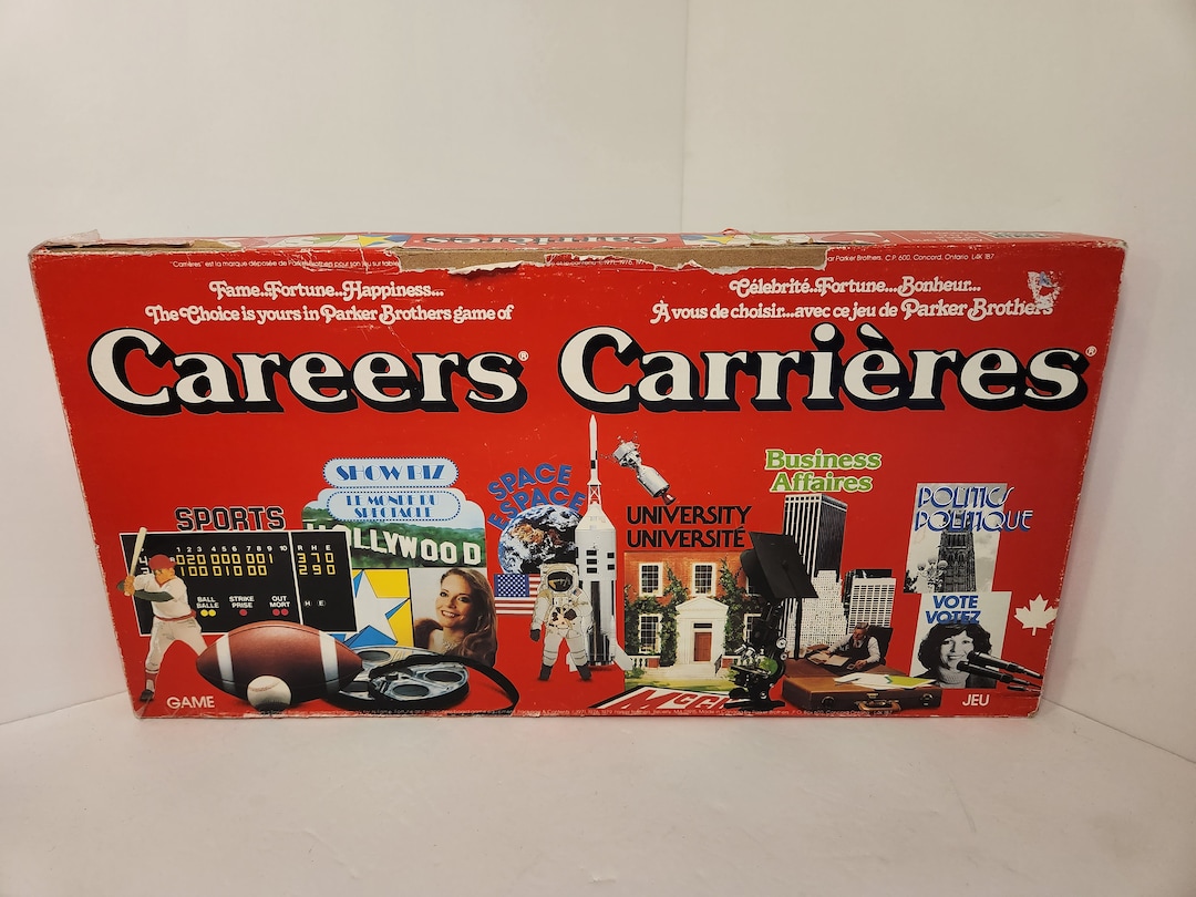 1979 Careers Board Game by Parker Brothers - Etsy