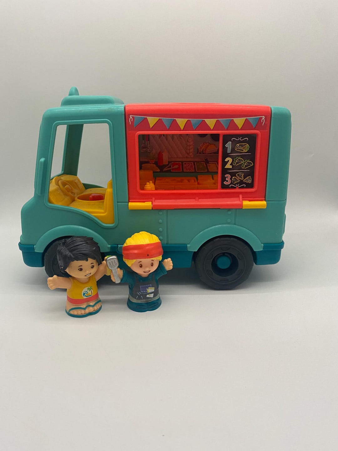 Fisher-price Little People Food Truck: Interactive Toy With Music ...