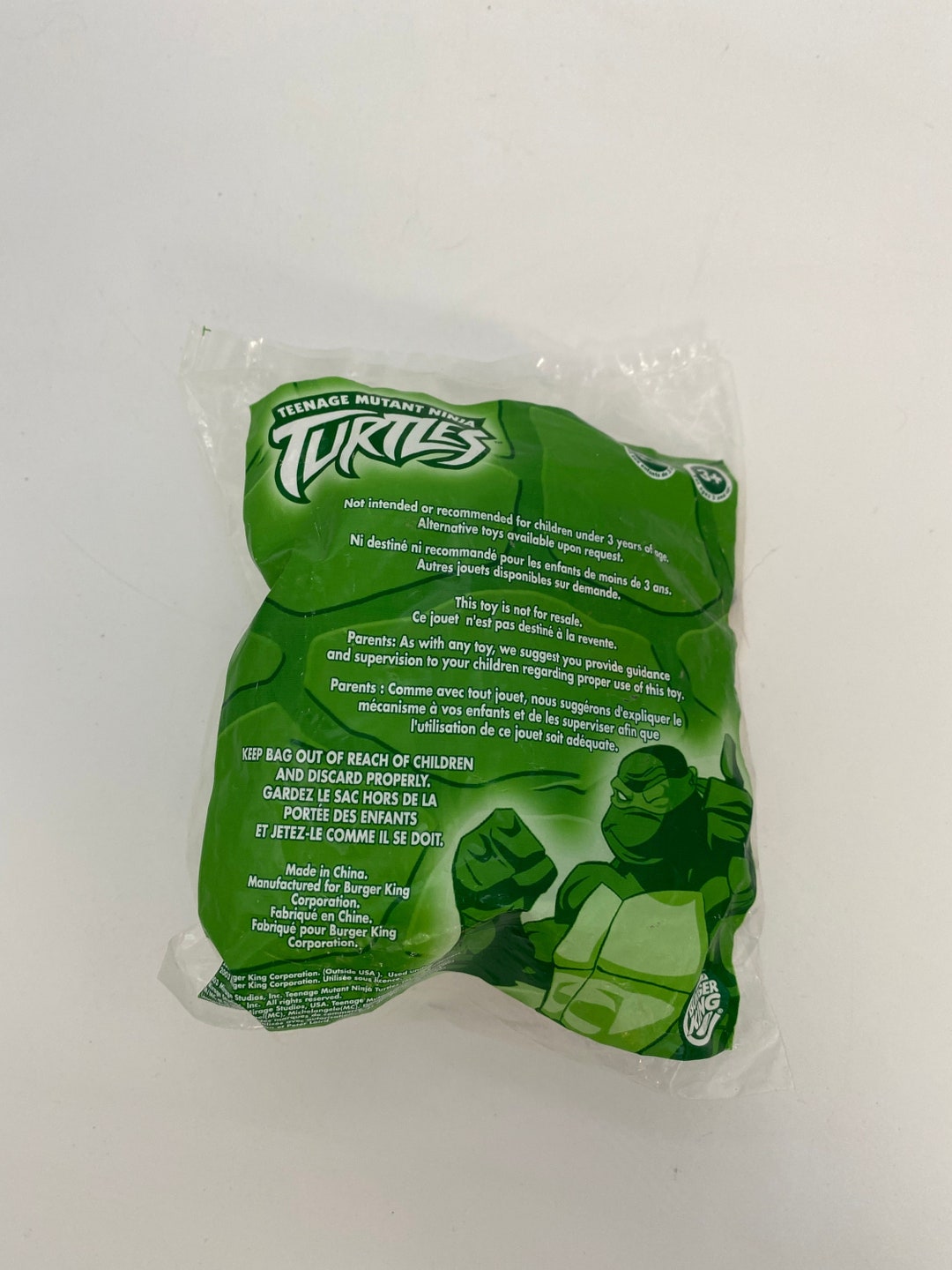 Vintage 2003 Sealed Burger King TMNT Kids Meal Toy - Collectible Ninja ...