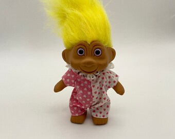 Yellow Troll Doll | Etsy