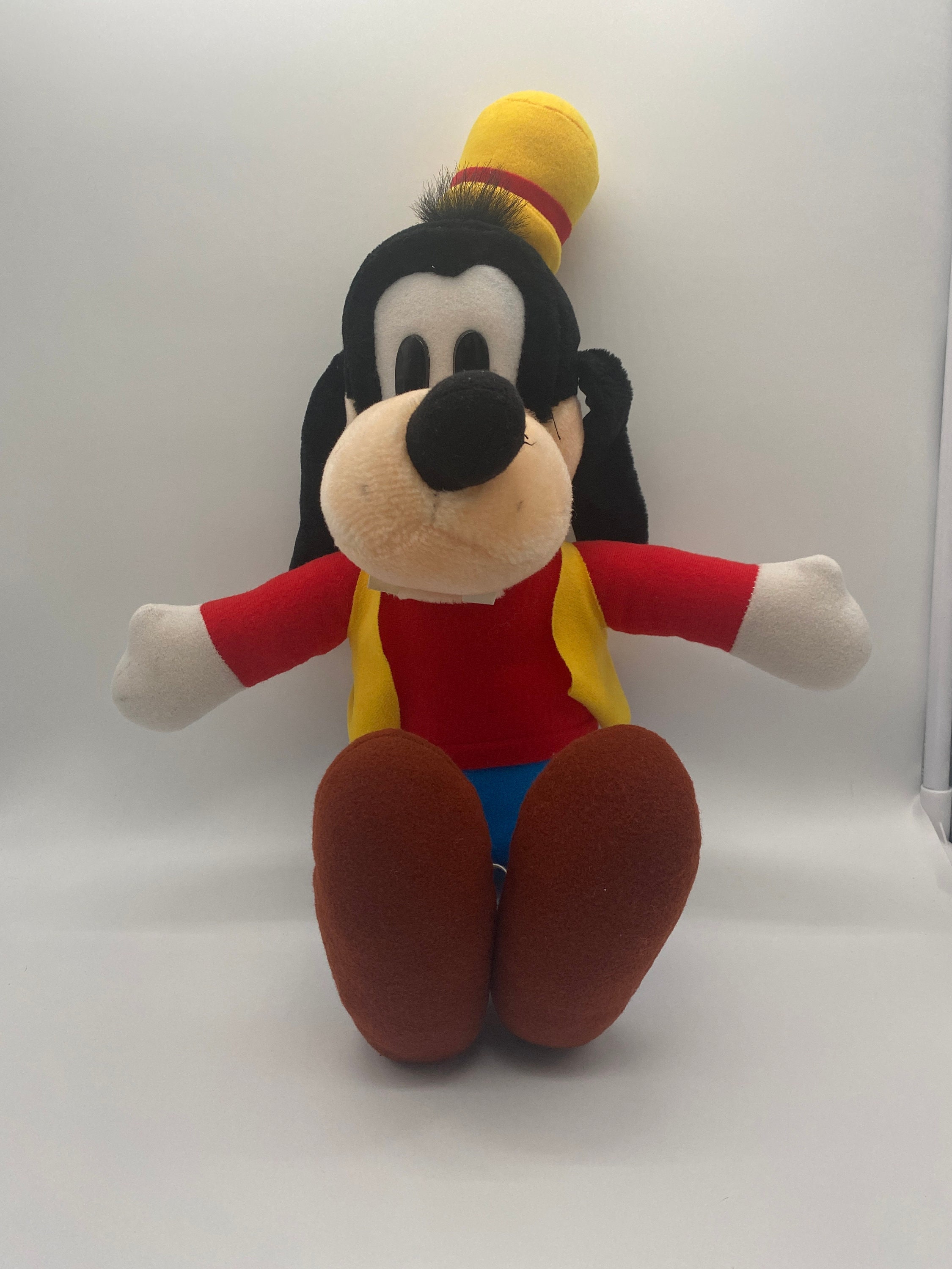Vintage 18 inch Walt Disney World Goofy Plush Stuffed Animal Collectible Character Toy Etsy UK
