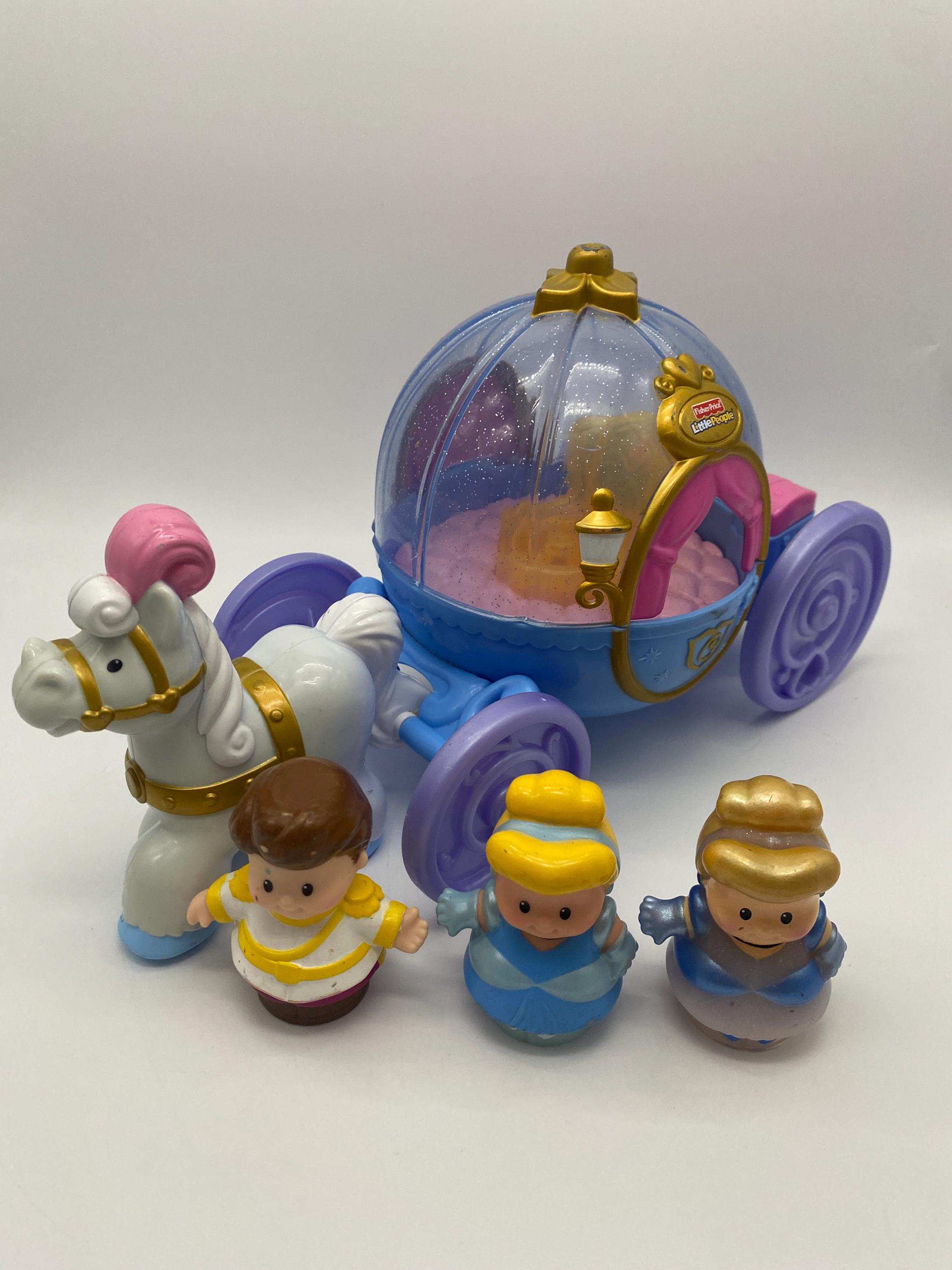 2012 Fisher Price Little People Disney Cinderella Singing Carriage Toy Etsy Canada