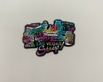 Las Vegas Fridge Magnet - Etsy
