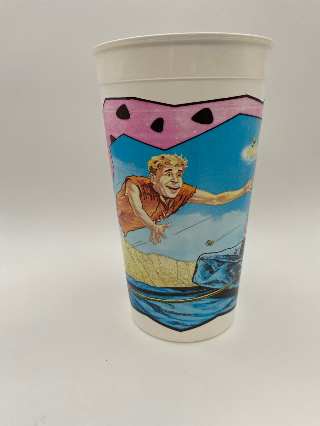 Vintage Mcdonald's Coca Cola 1994 the Flintstones Movie Plastic Tumbler ...