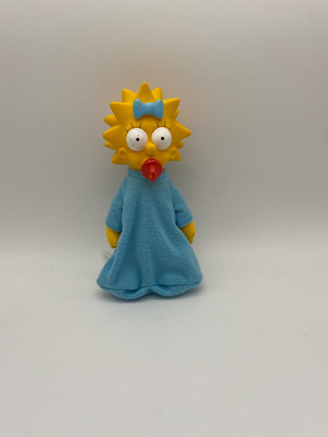 Vintage 1990 the Simpsons Maggie Simpson PVC Head Plush Doll Toy - Etsy