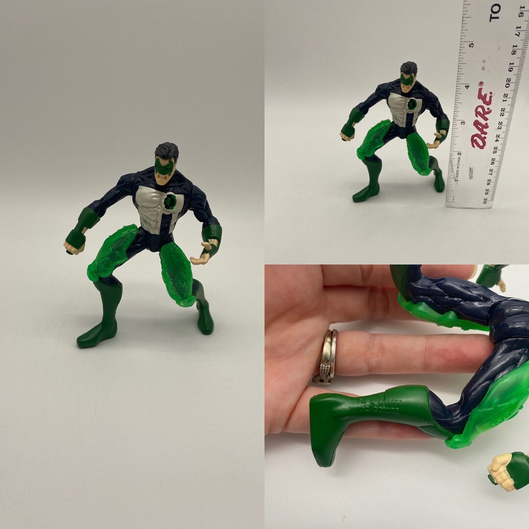1995 Kenner DC Comics Total Justice Green Lantern Loose Action Figure ...