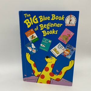 Dr. Seuss Big Blue Book of Beginner Books - Etsy