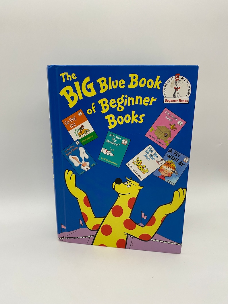 Dr. Seuss Big Blue Book of Beginner Books - Etsy