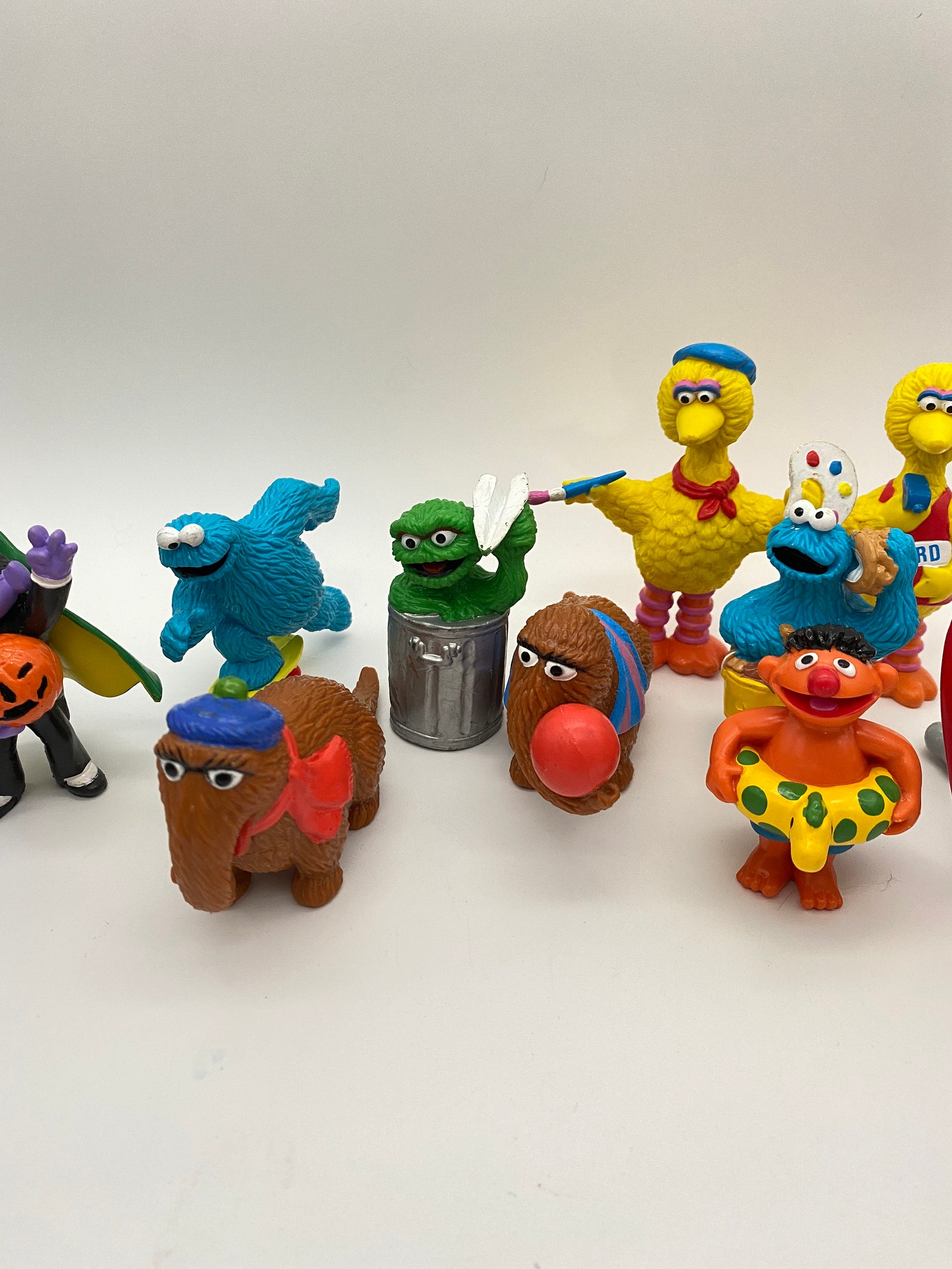 Vintage 80s Applause Sesame Street Figurines Sesame Street Characters ...